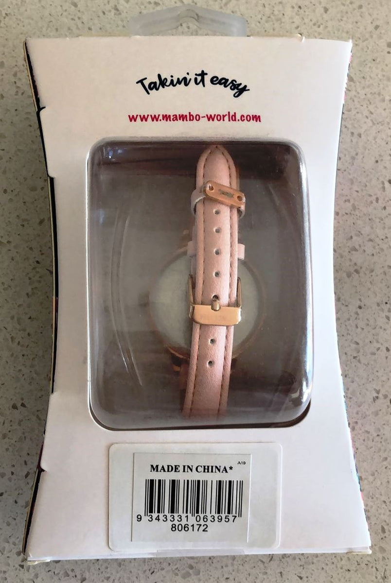 Mambo Detailed Analogue Dial Stylish Wrest Watch – TheITmart