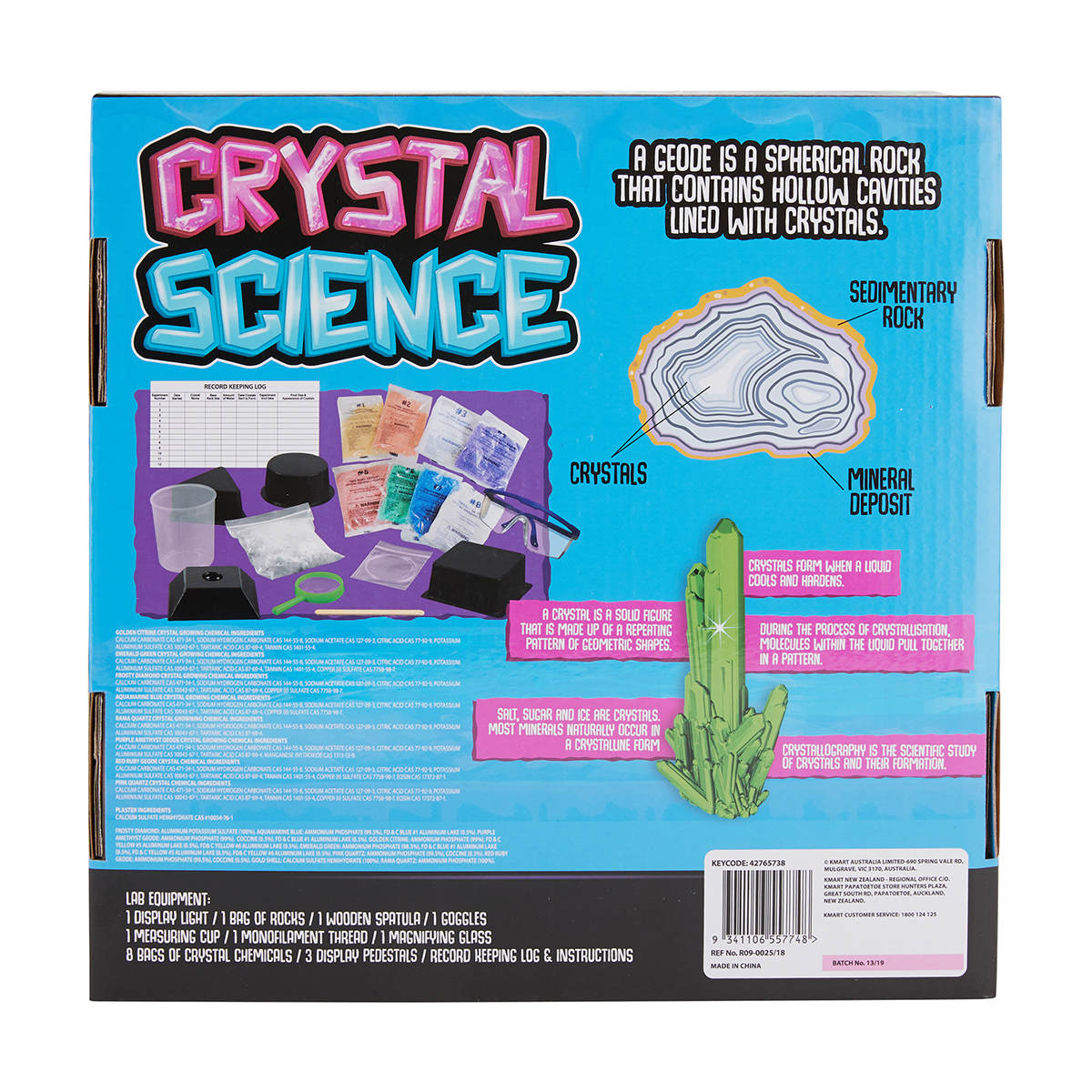 Crystal Science Kit / Suitable for Ages 10+ Years – TheITmart