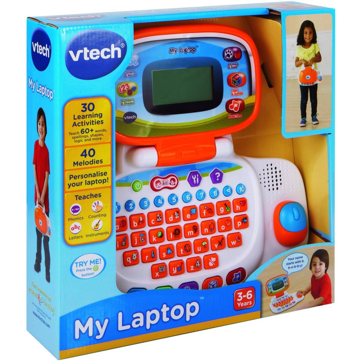 VTech My Laptop Ages 3-4 Years – TheITmart