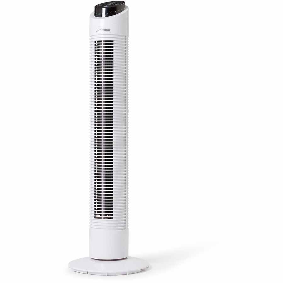 Contempo Tower Fan With Remote 90cm - White – TheITmart