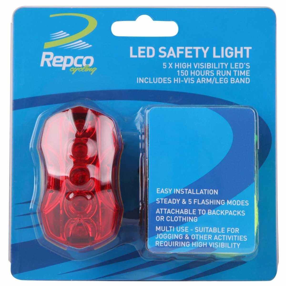 Repco Cycling Flash LED Safety Light 5 modes/ environment friendly ...