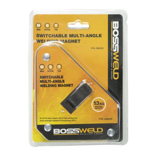 Bossweld 13kg Switchable Multi-Angle Welding Magnet – TheITmart