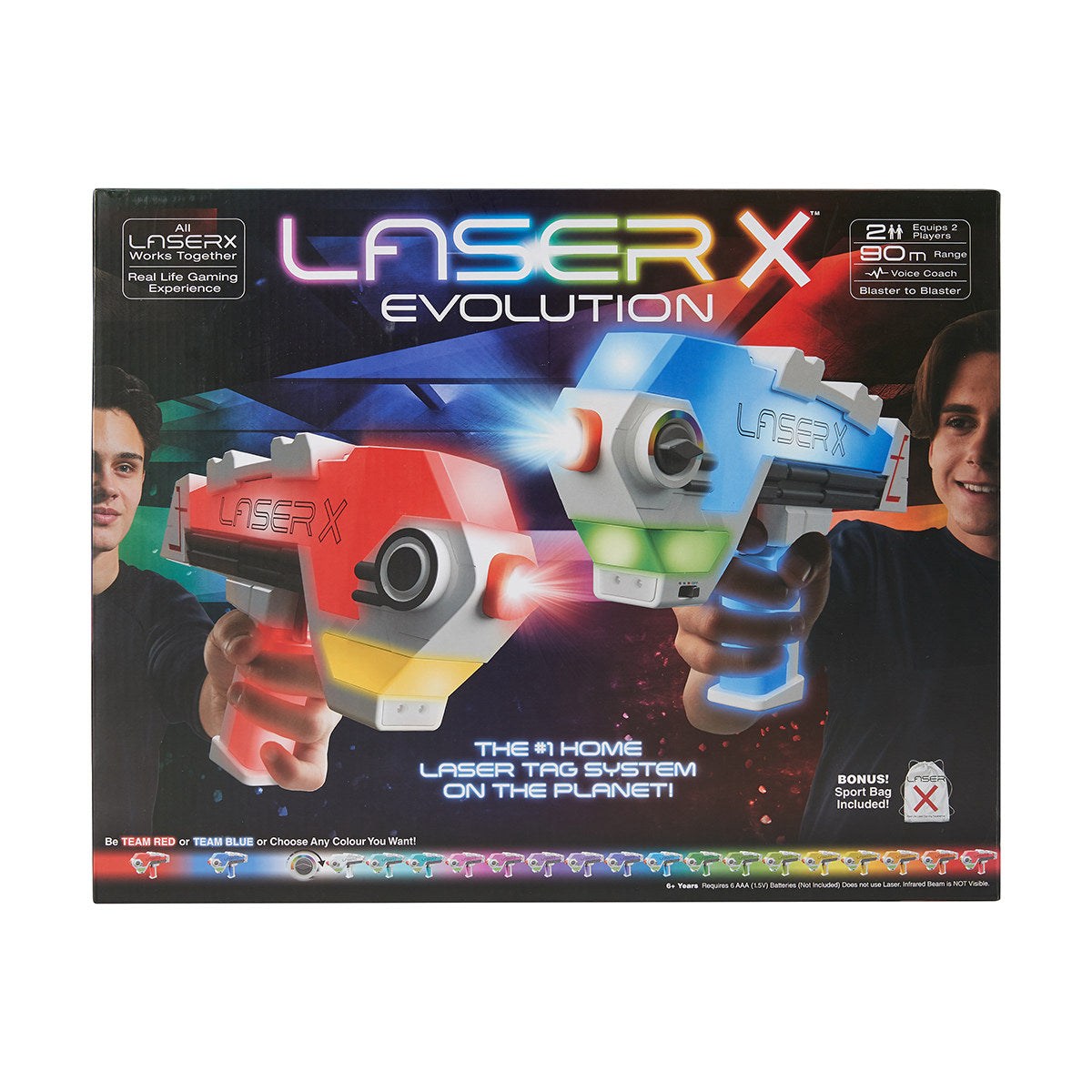 Laser X Evolution 90m Range with Colour Lighting Effects – TheITmart