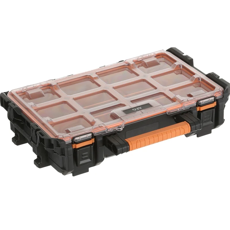 AEG Quickstack Clear Top Organiser with 10 Removable Tubs – TheITmart
