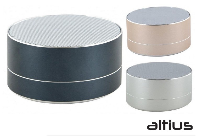 Altius Cleo Portable Bluetooth Speaker - Silver – TheITmart