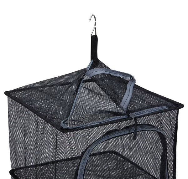 Portable Camping Hanging Storage 4 Shelf - Black – TheITmart