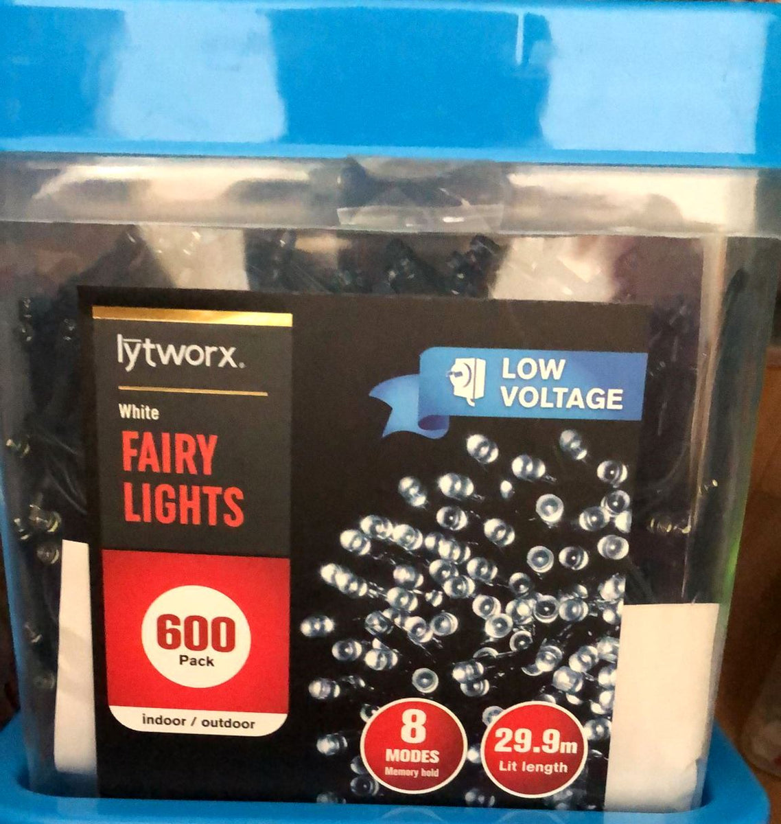 Lytworx 600 LED White Low Voltage Fairy Lights / Indoor & Outdoor ...
